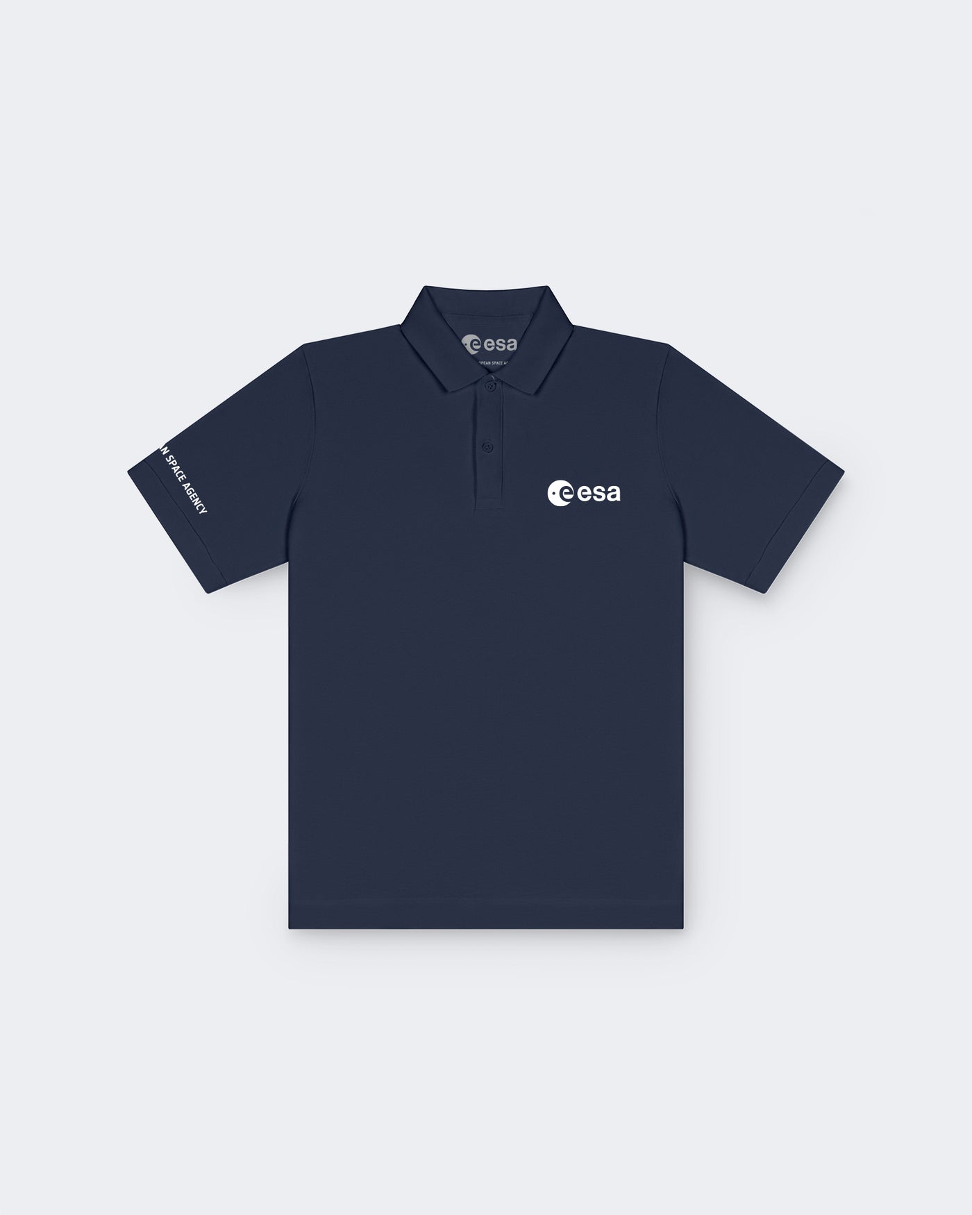 ESA Men's Classic Logo Polo | ESA Space Shop